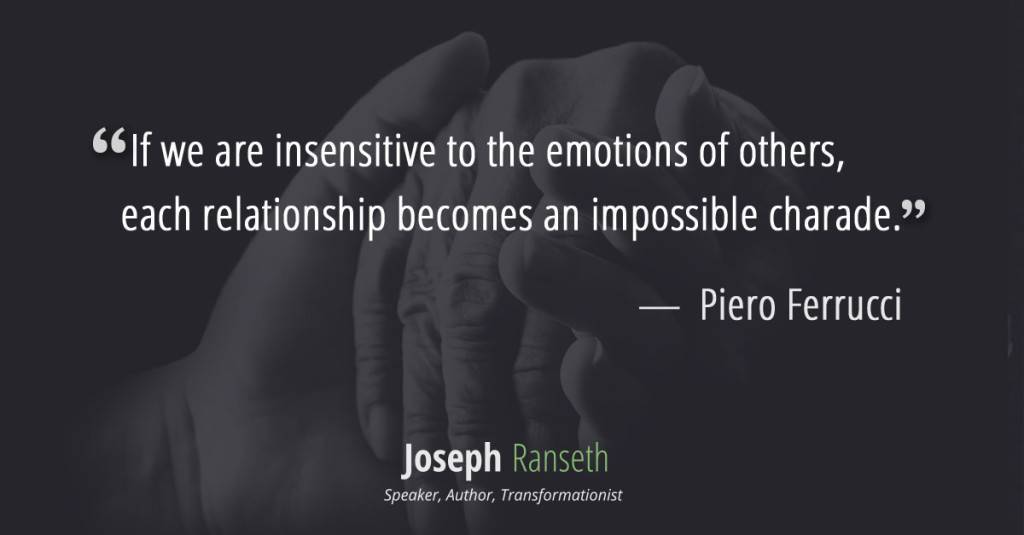 Empathy Quote from Piero Ferrucci - Joseph Ranseth