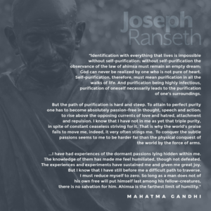 The Secret To Gandhi's Power: "Element Zero" - Joseph Ranseth